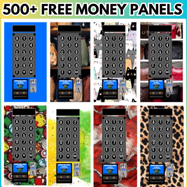 Vending Machine Canva Editable Template, Vending Business Canva ...