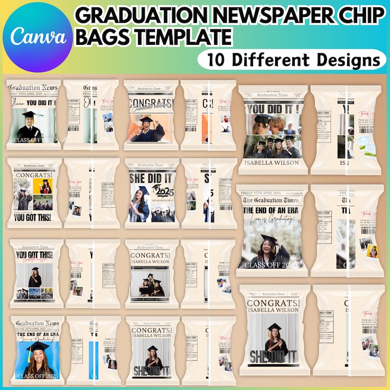 Chip Bag Newspaper - Etsy