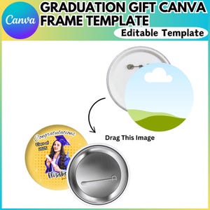 Graduation Gift Set Mockup Canva Editable Bundle, Graduation Canva ...