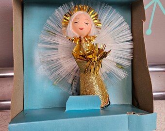 Angel Tree Topper Star Vintage Christmas Mid-century - Etsy