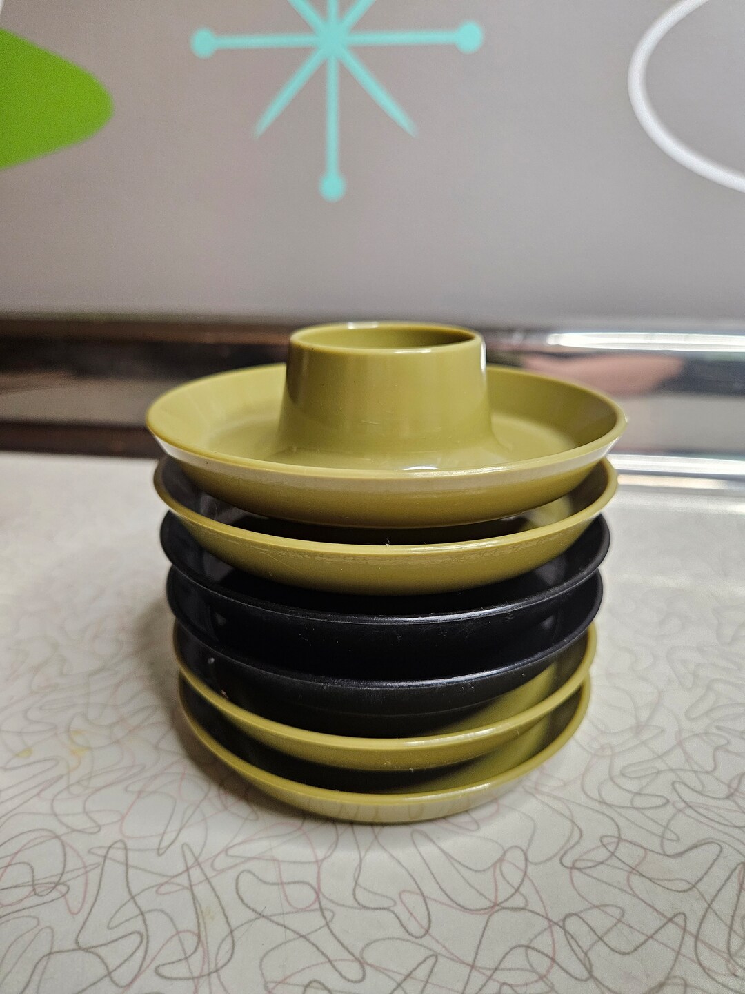 Vintage Egg Cups, Sweden, Swedish, Atomic, Plastic, Easter - Etsy