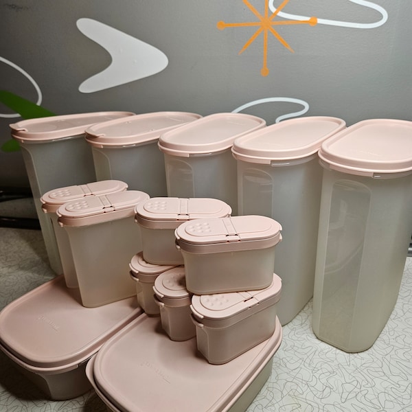 Pink Tupperware - Etsy