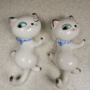 Vintage Holt Howard Cozy Kitten Hanging Wall Pocket, 1950s, Winking Cat ...