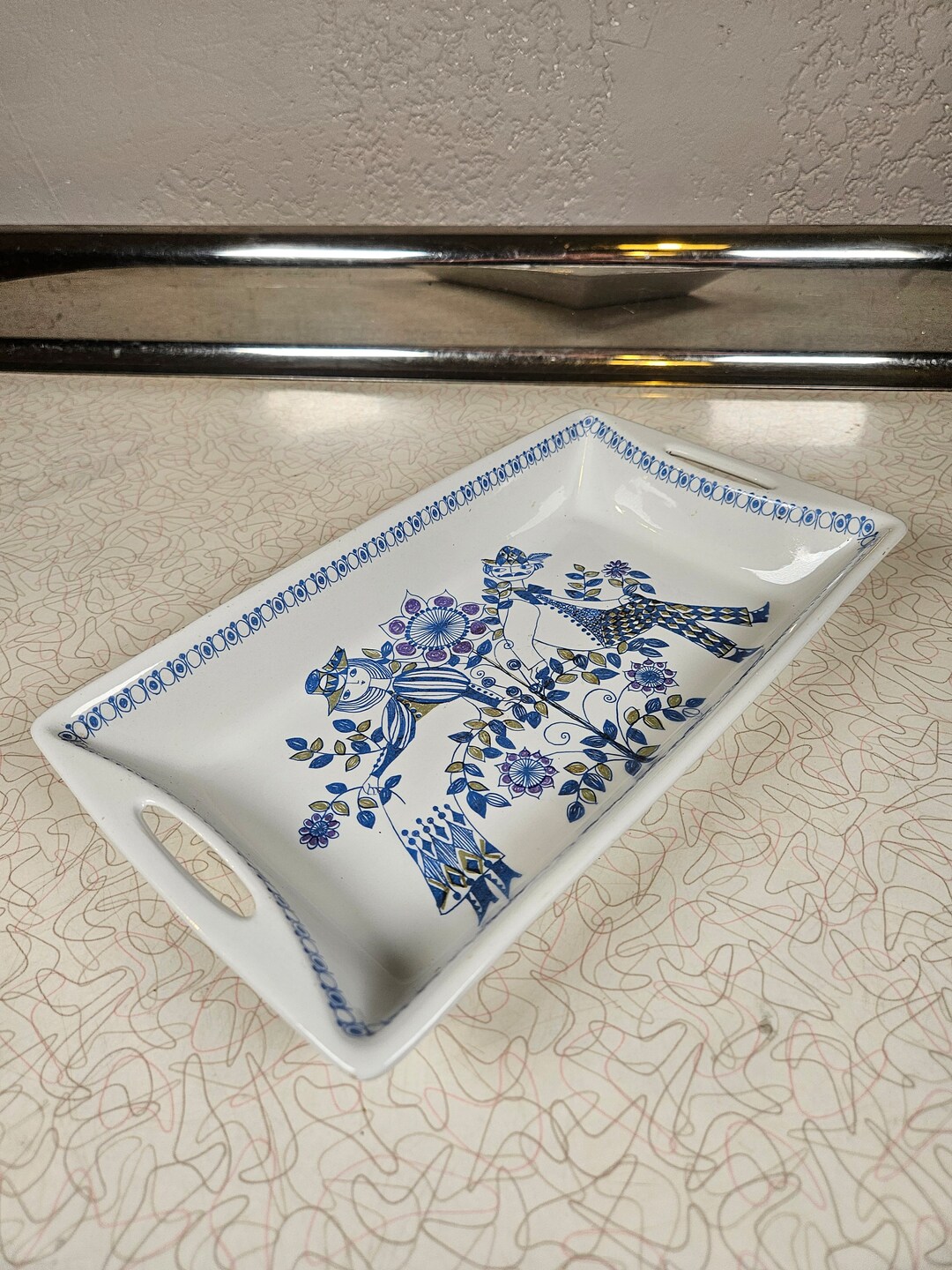 Lotte Figgjo Sweden Square Serving Dish, Mid Century Modern Serving ...