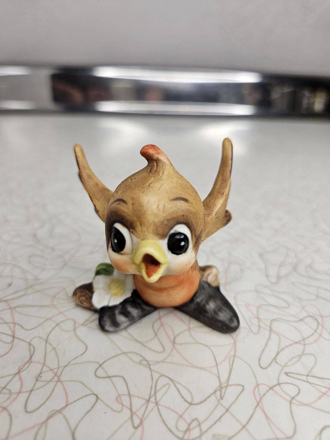 Vintage Joseph Originals Baby Bird Figurine - Etsy