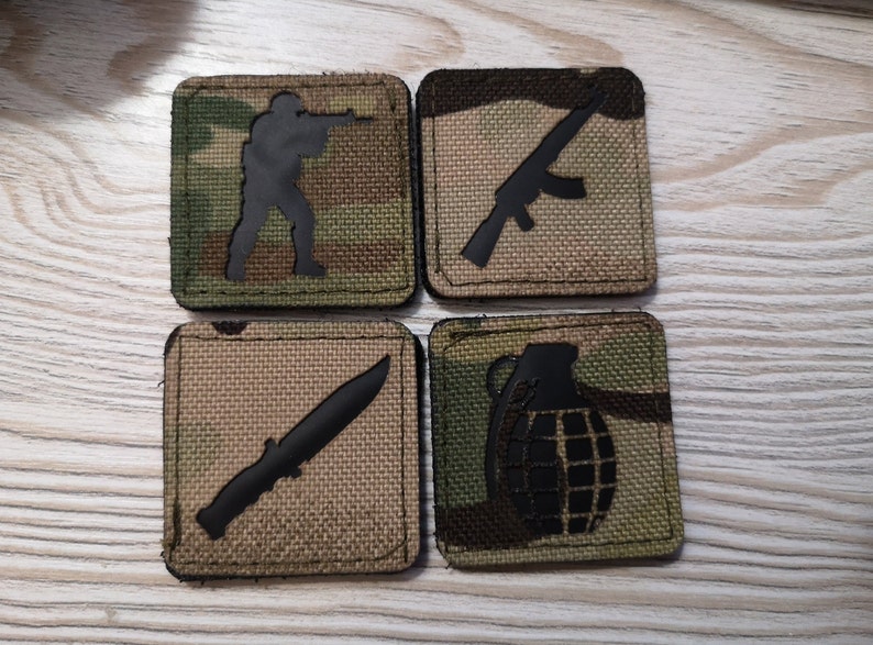 Custom Call Sign Patches Your Own Text US Flag Patch Military Patch ...