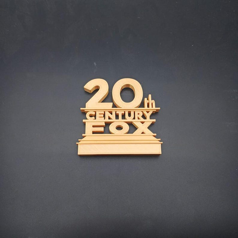 20th Century Fox Style Logo | Personalized Name Decor | Movie Style ...