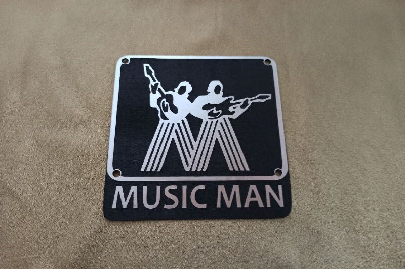 Music Man Silver or Gold Logo - Etsy