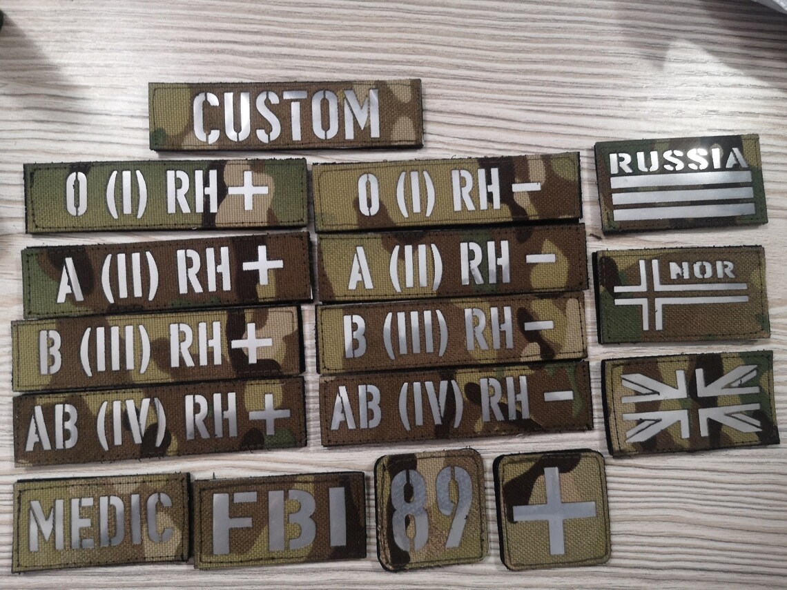 Custom Call Sign Patches Your Own Text US Flag Patch Military Patch ...