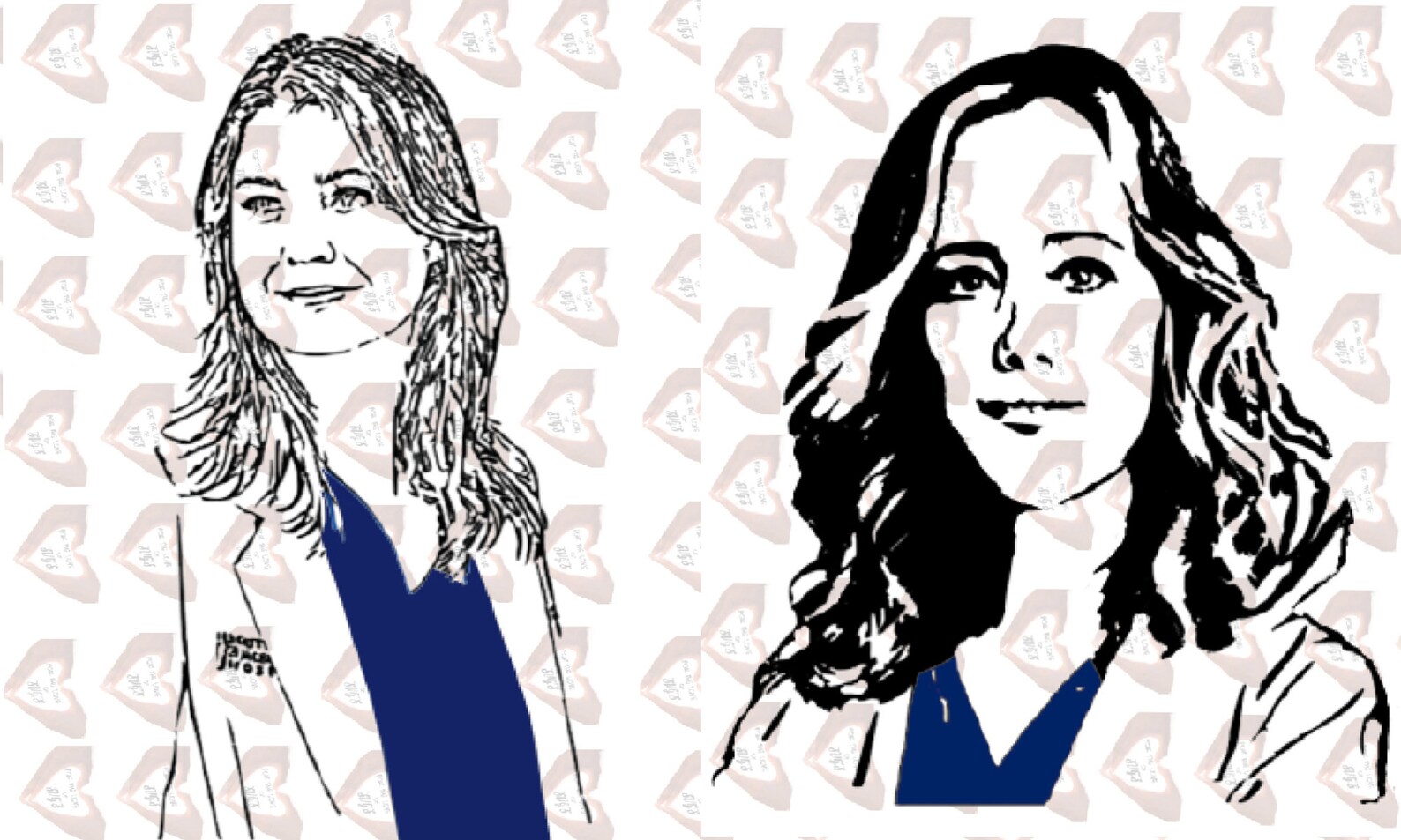 Grey's Anatomy digital images Grey's Anatomy cutting | Etsy