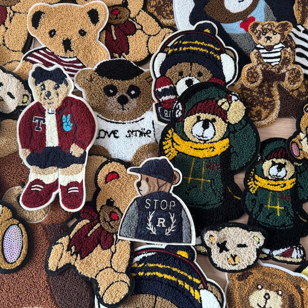 Bear Patch - Etsy