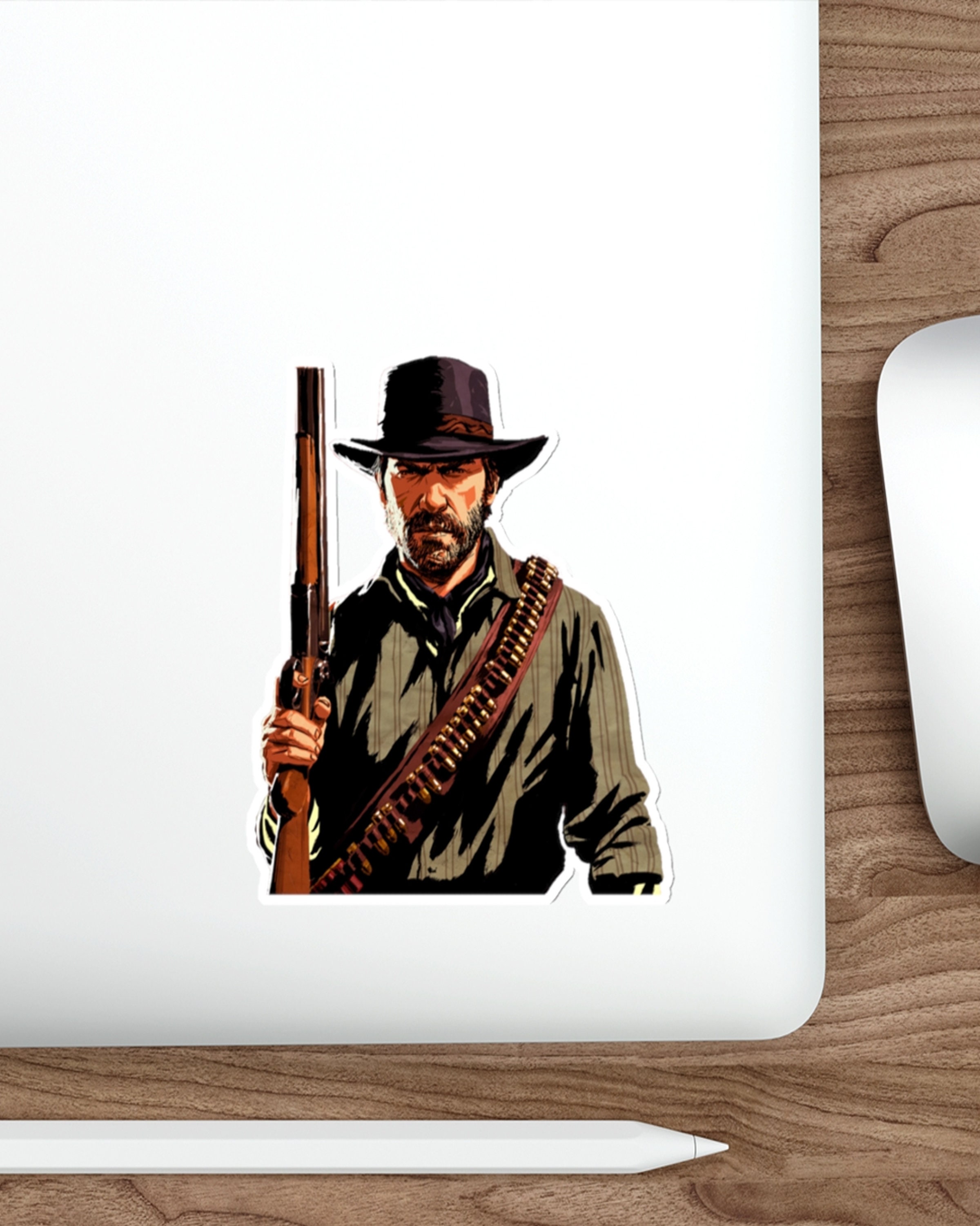 Arthur Morgan Red Dead Redemption 2 Vinyl Sticker - Etsy UK