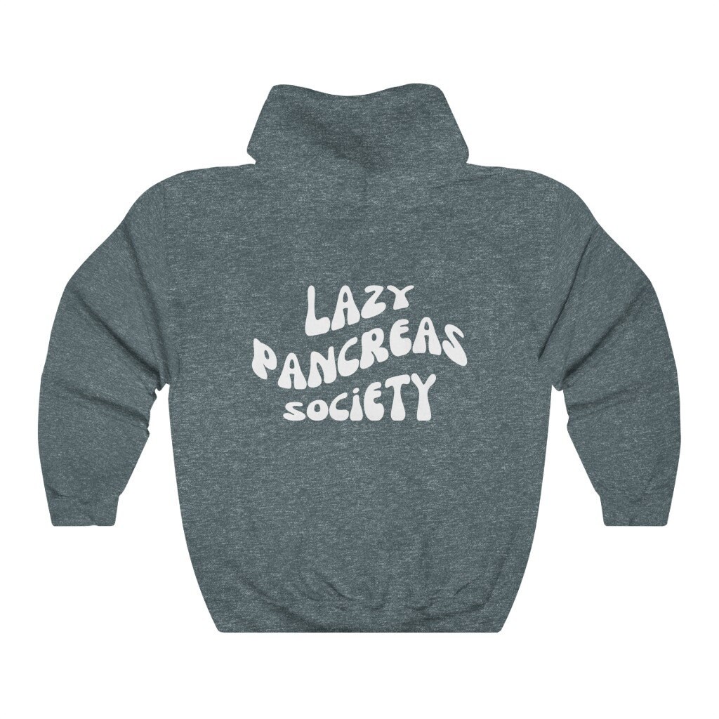 Dead Pancreas Society Oversized Hoodie Type 1 Diabetes Awareness Cute ...