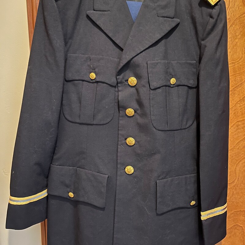 Blue Army Coat - Etsy