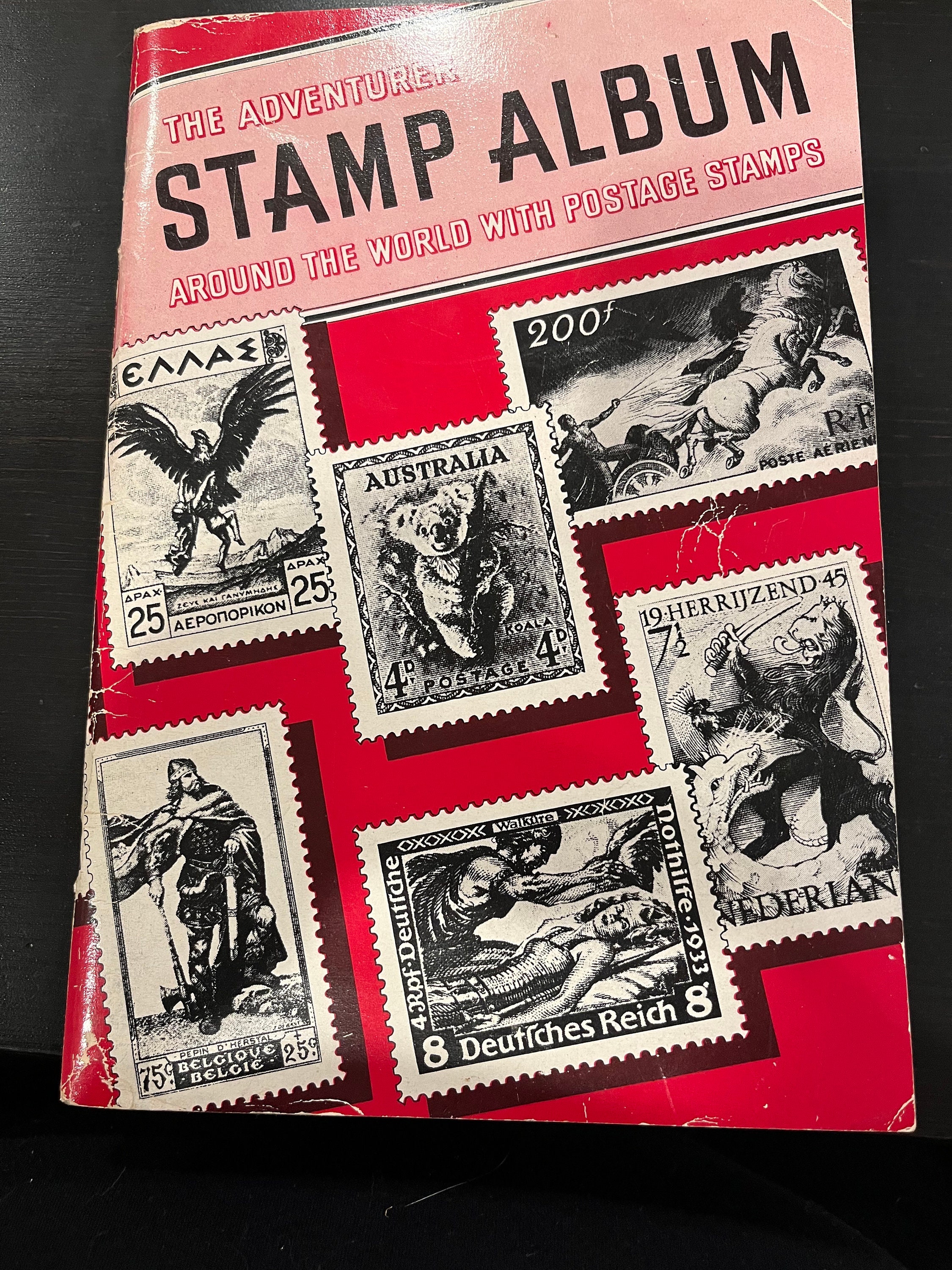 Stamp Collectors Vintage Book Lot 6 Stamp Books for the Collector ...