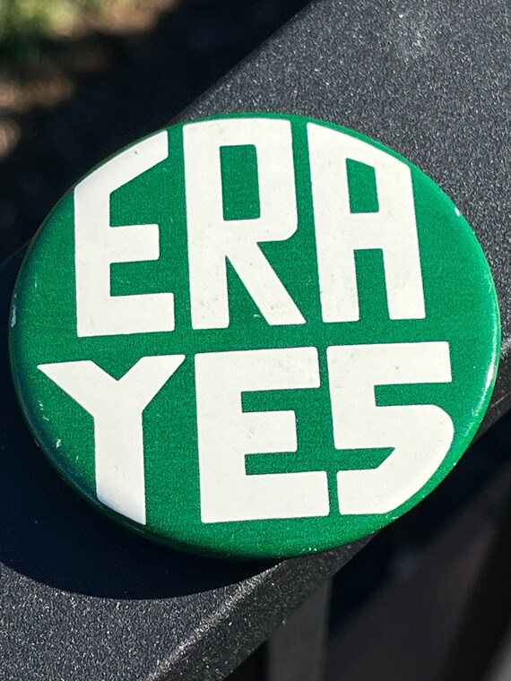 Rare equal rights amendment ERA 1970s cuff bracelet - Gem