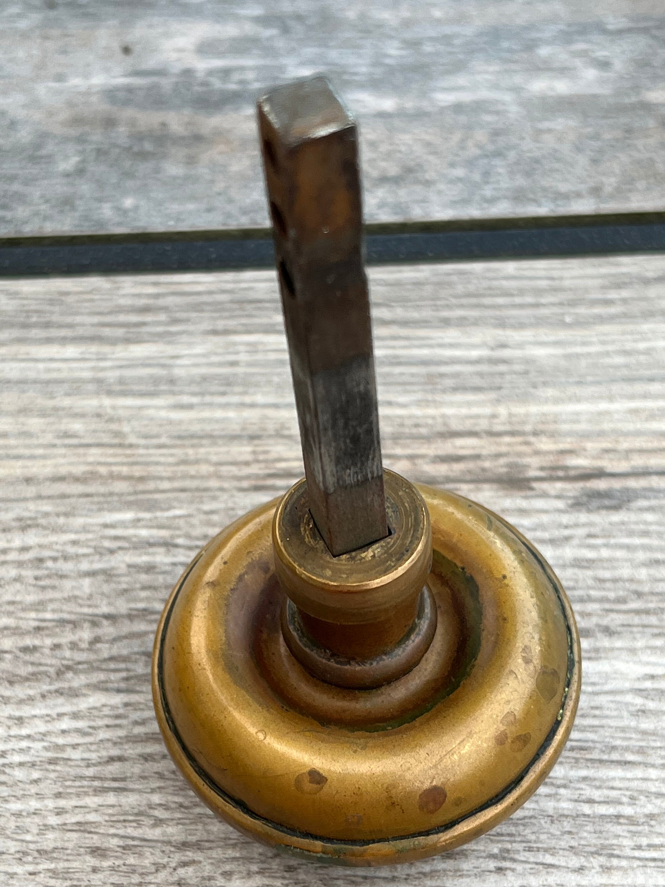 Antique Ceylon Corbin Entry Door Knob With Connector Antique - Etsy