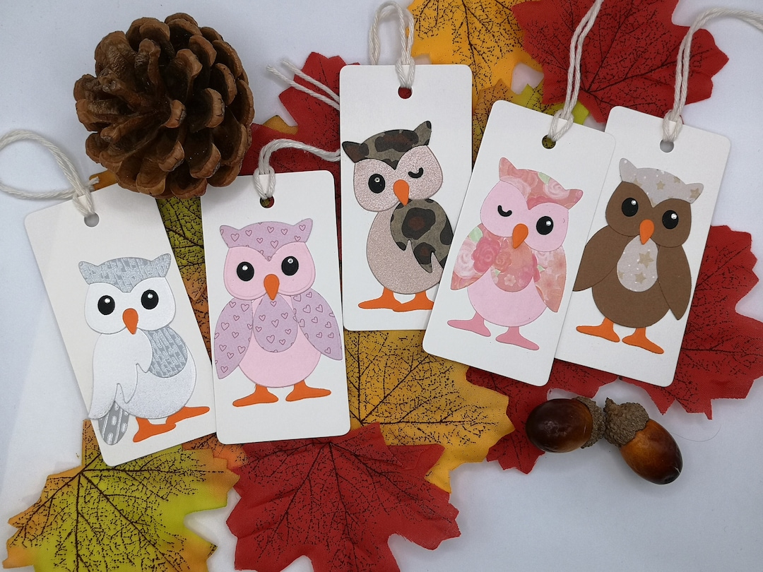 Owl Gift Tags, Owl Gift Labels, Present Tags, Gift Bag Tags, Bird Gift ...