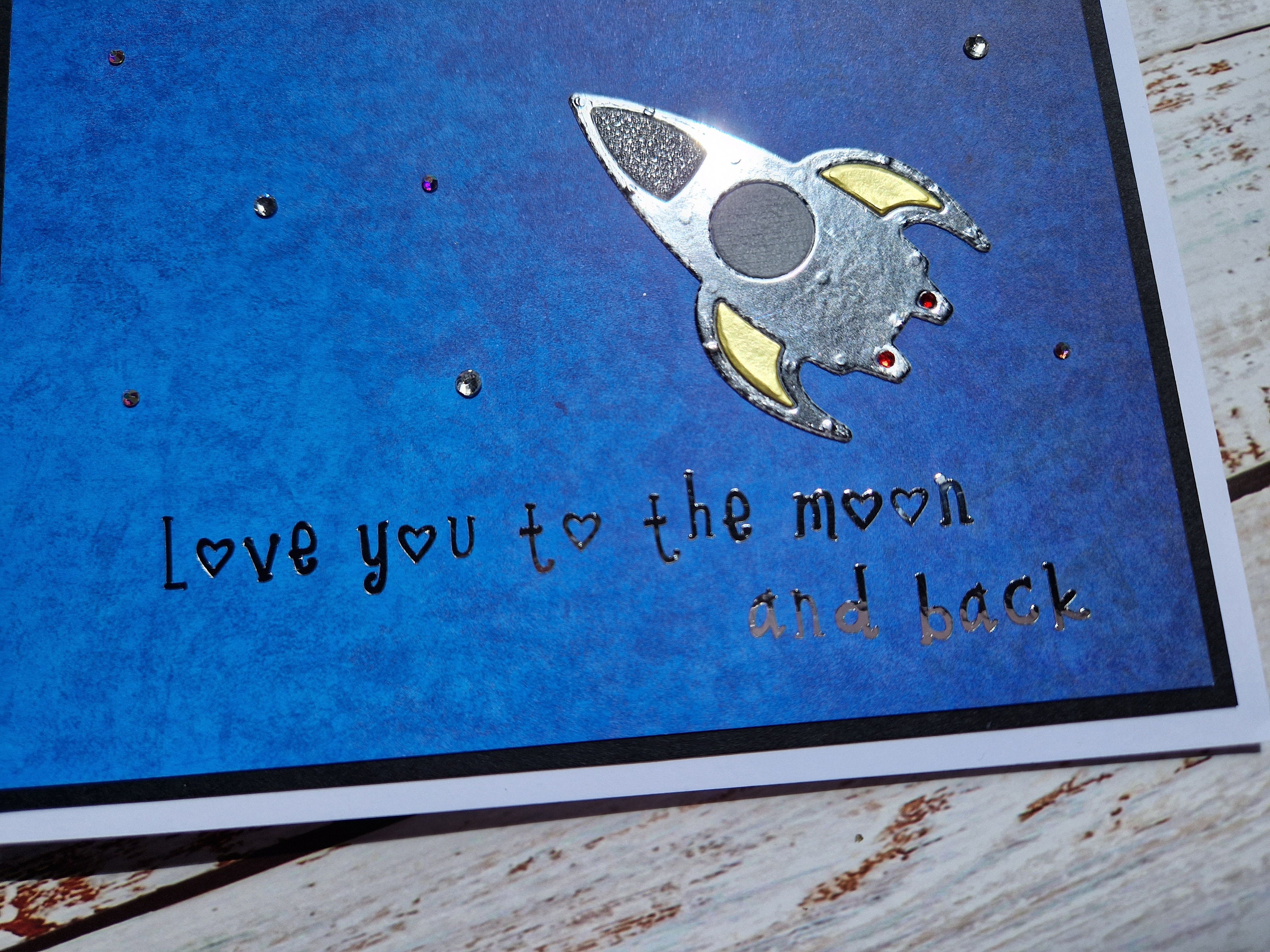 Father's Day Card, Space Card, Rocket Card, Card for Dad, Birthday Card ...