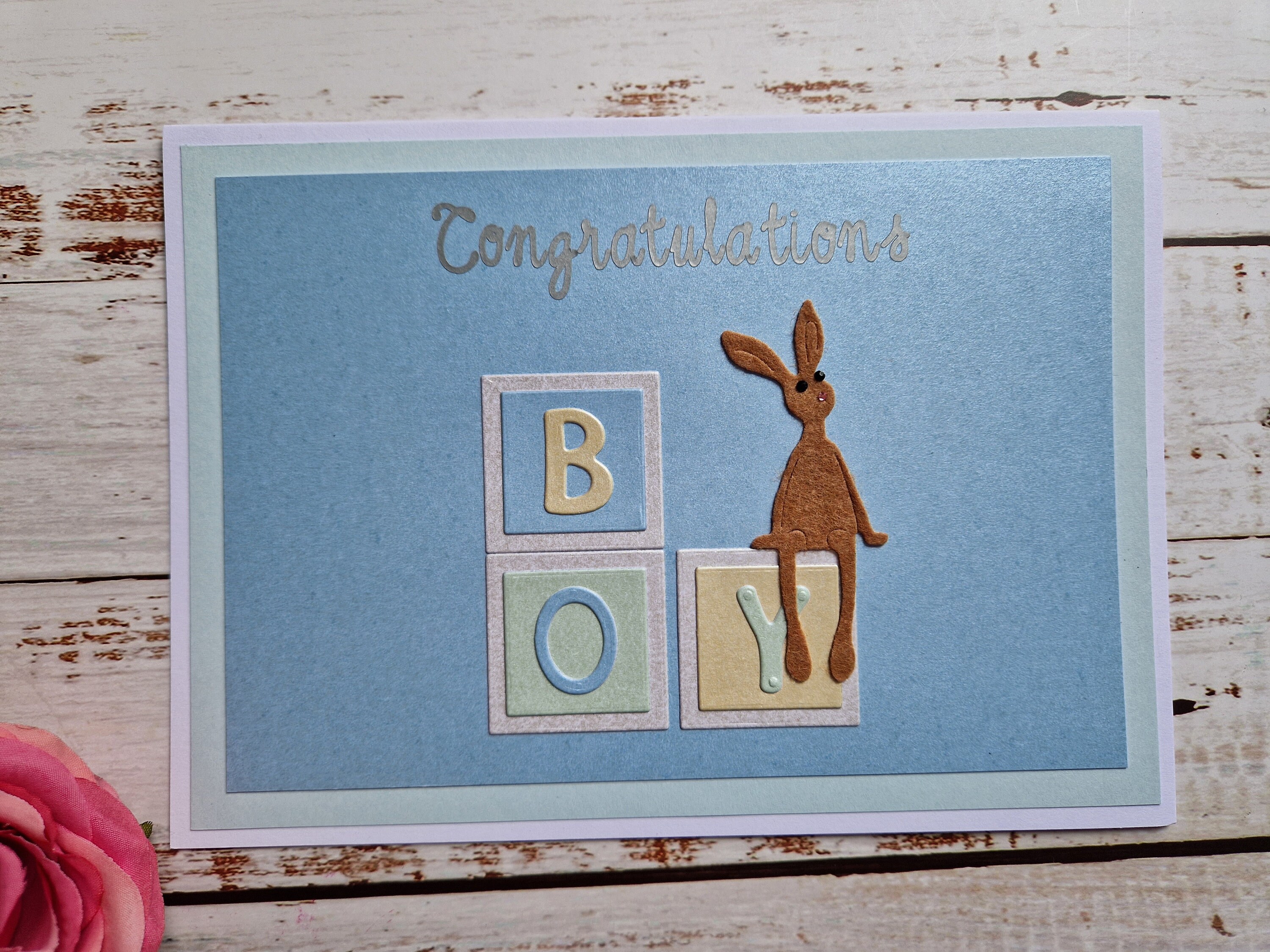New Baby Card, Baby Congratulations, Baby Girl, Baby Boy Card ...