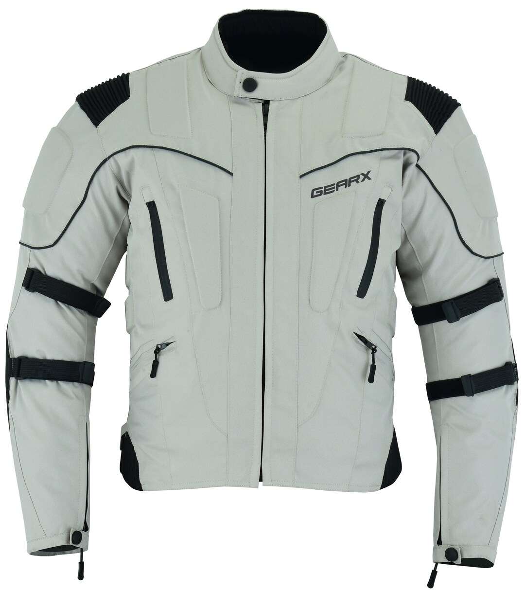 Grey Storm Motorbike Motorcycle Jacket Waterproof CE Armours - Etsy