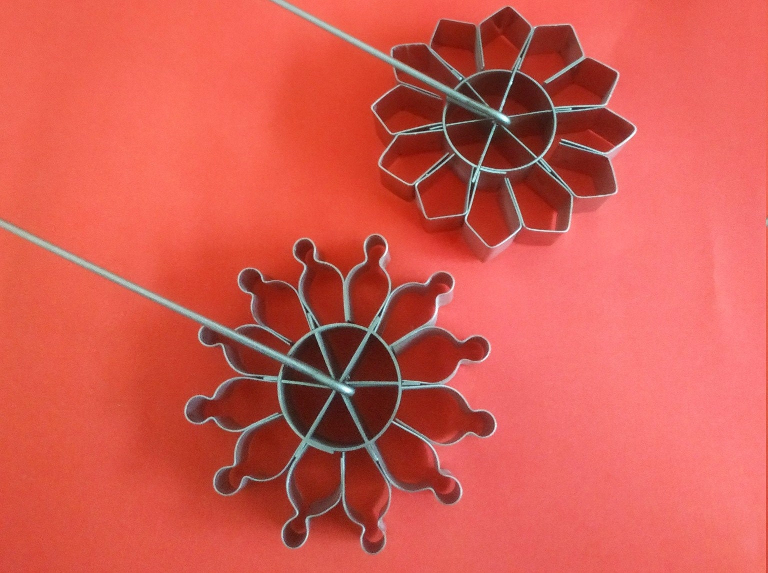 NEW SET 1 Handmade Stainless Steel Rosette Cookies Patty Shell Vintage ...
