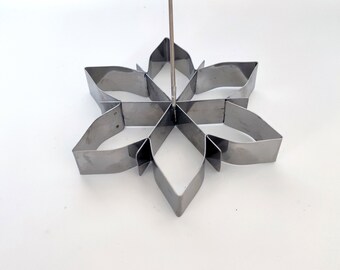 NEW SET 2 Handmade Stainless Steel Rosette Cookies Patty Shell Vintage ...