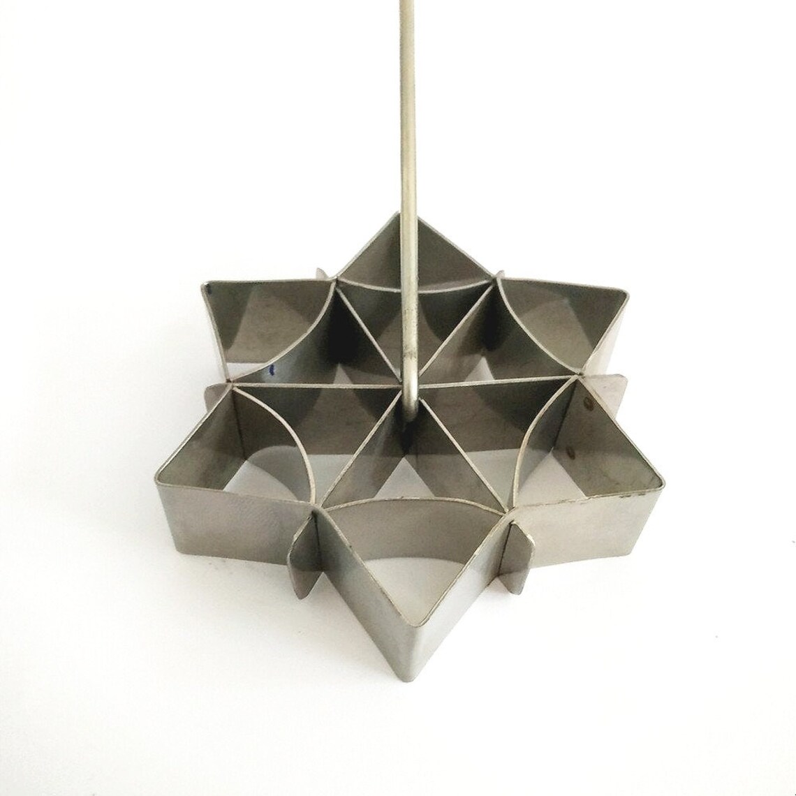 NEW SET 2 Handmade Stainless Steel Rosette Cookies Patty Shell Vintage ...