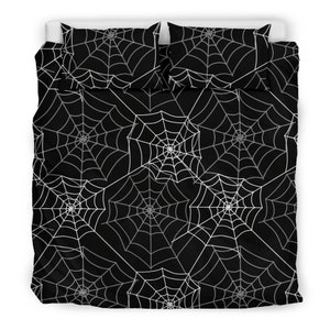 Gothic Bedding Spider Web Duvet Cover and Two Pillowcases - Etsy