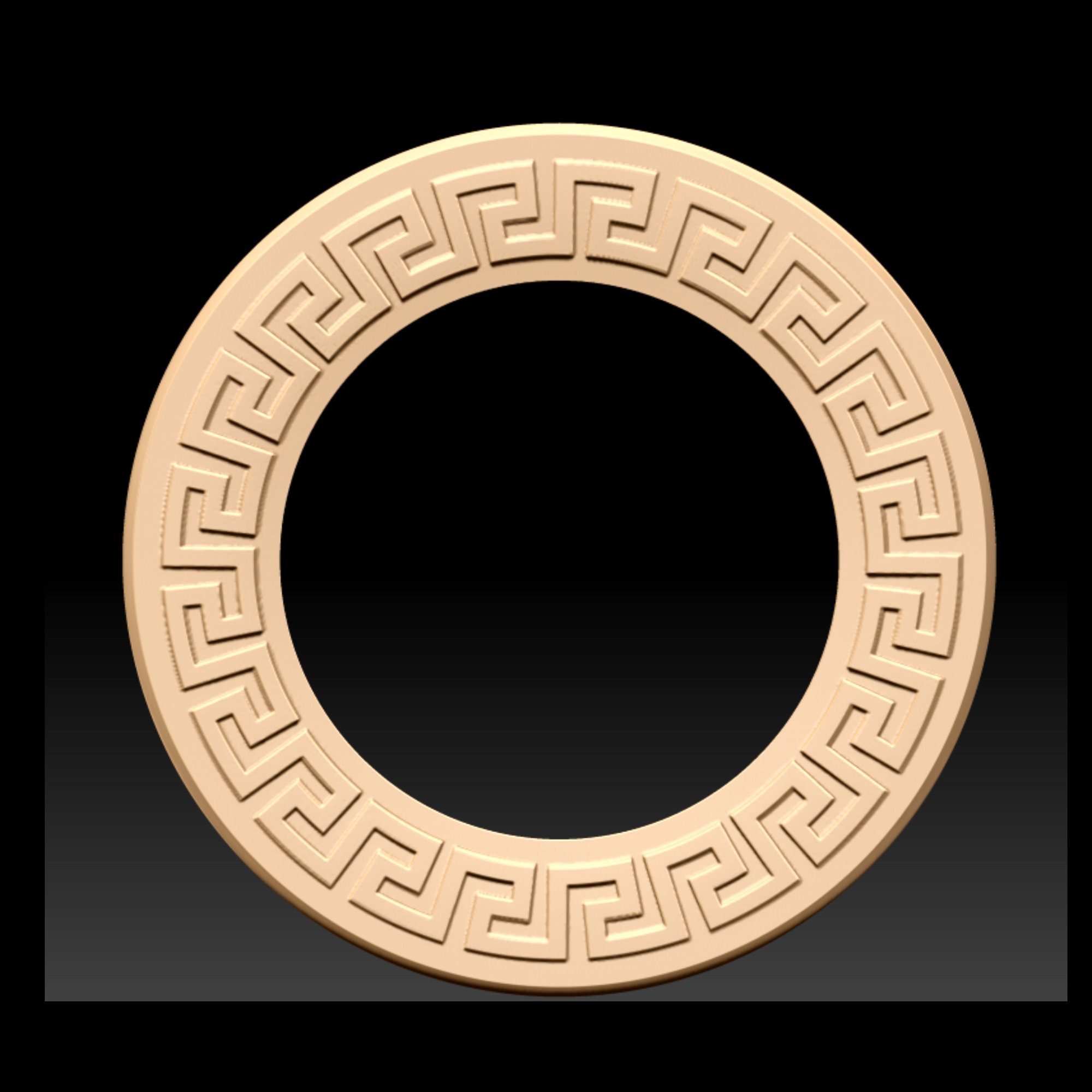 Greek Meander, CNC Router File, Stl File, Digital Sculpture, for ...