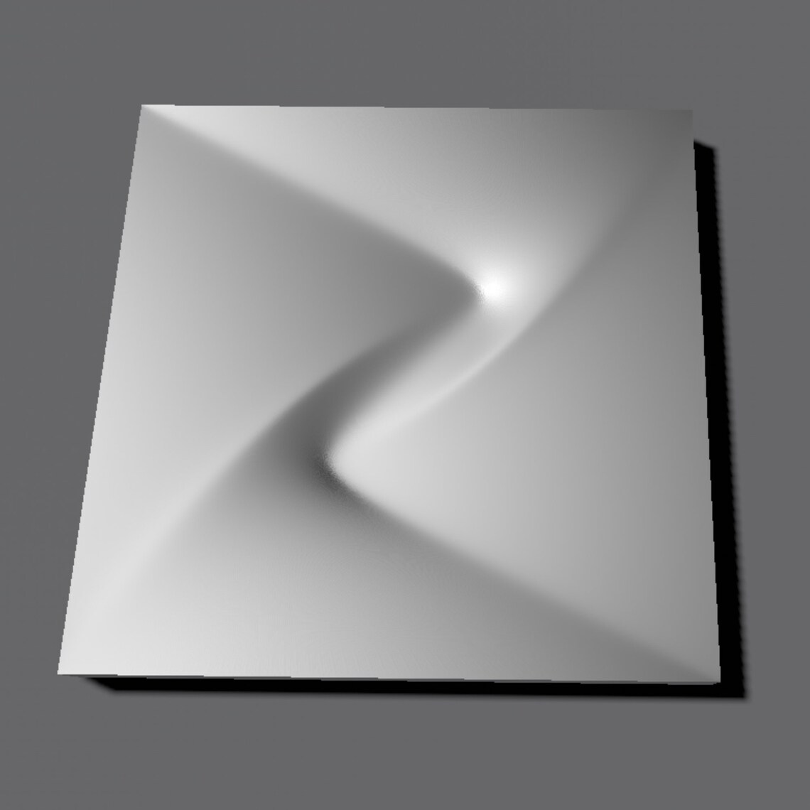 Square Shape V2 Stl File Cnc File Digital Model 3D CAD - Etsy