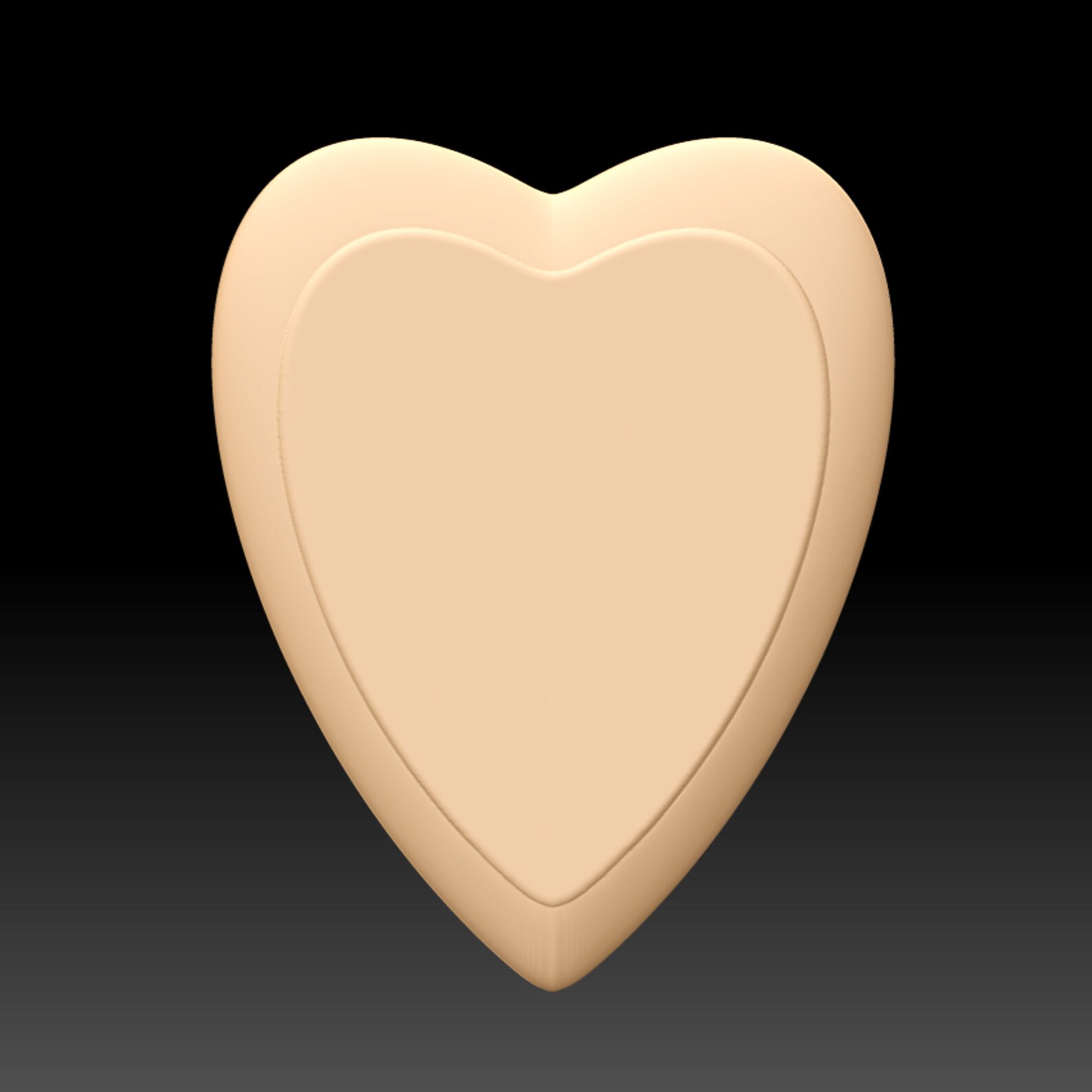 Heart Shape, 3D File for CNC Router, Stl File, 3D Printer File, Digital ...