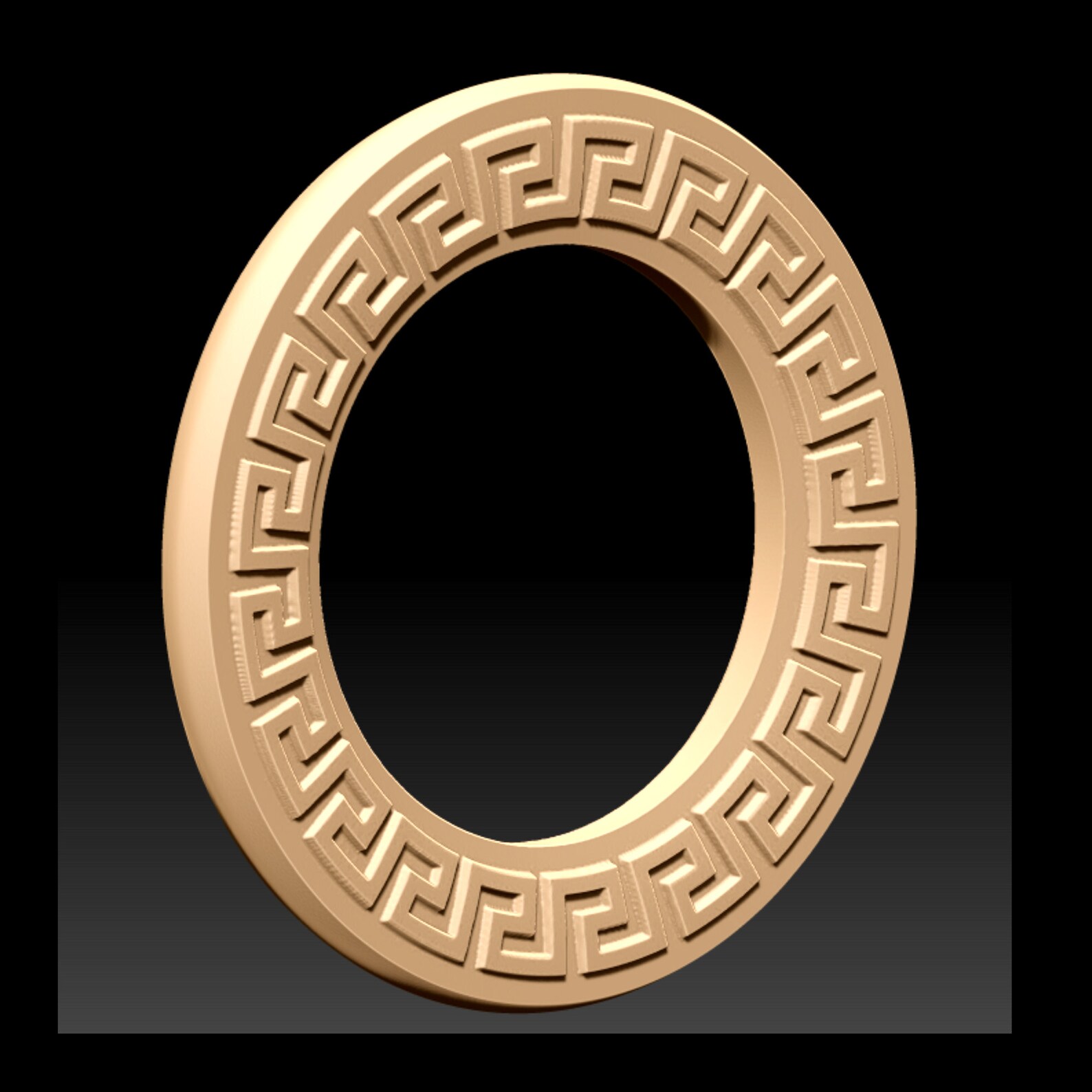 Greek Meander, CNC Router File, Stl File, Digital Sculpture, for ...