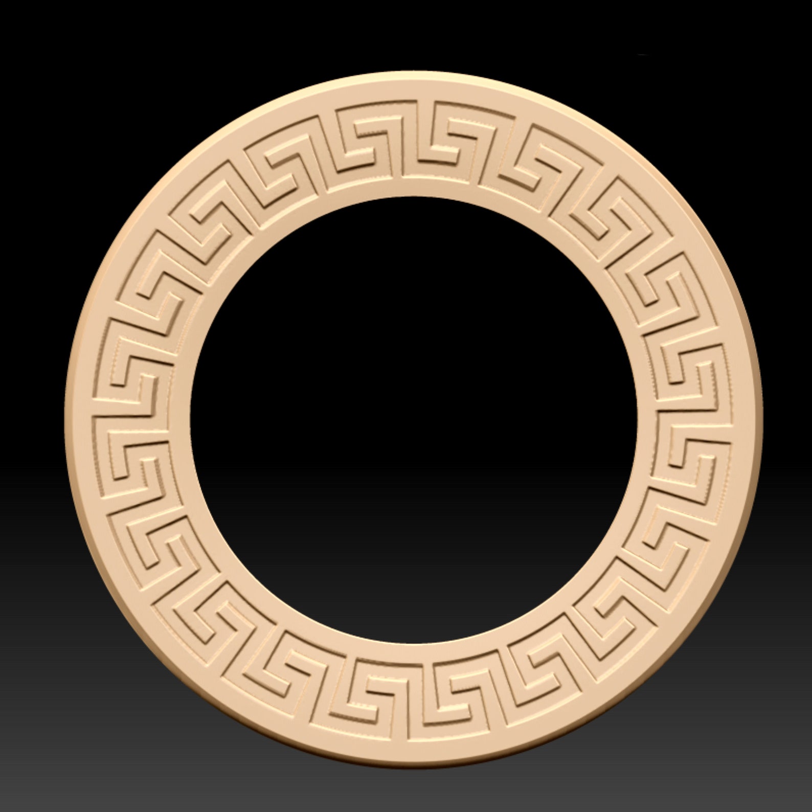 Greek Meander, CNC Router File, Stl File, Digital Sculpture, for ...