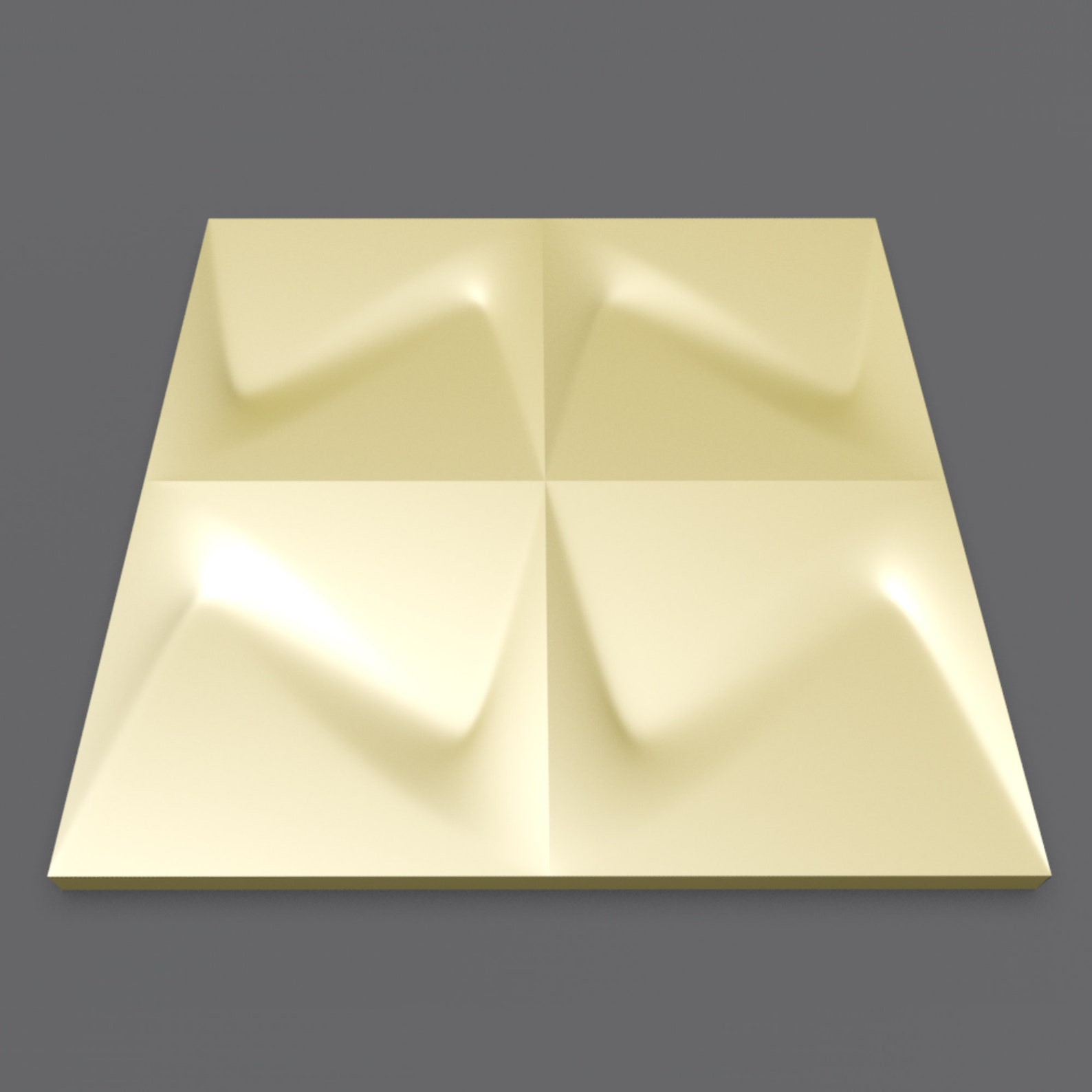 Square Shape V7, Stl File, CNC Router File, Geometric Tile Design ...