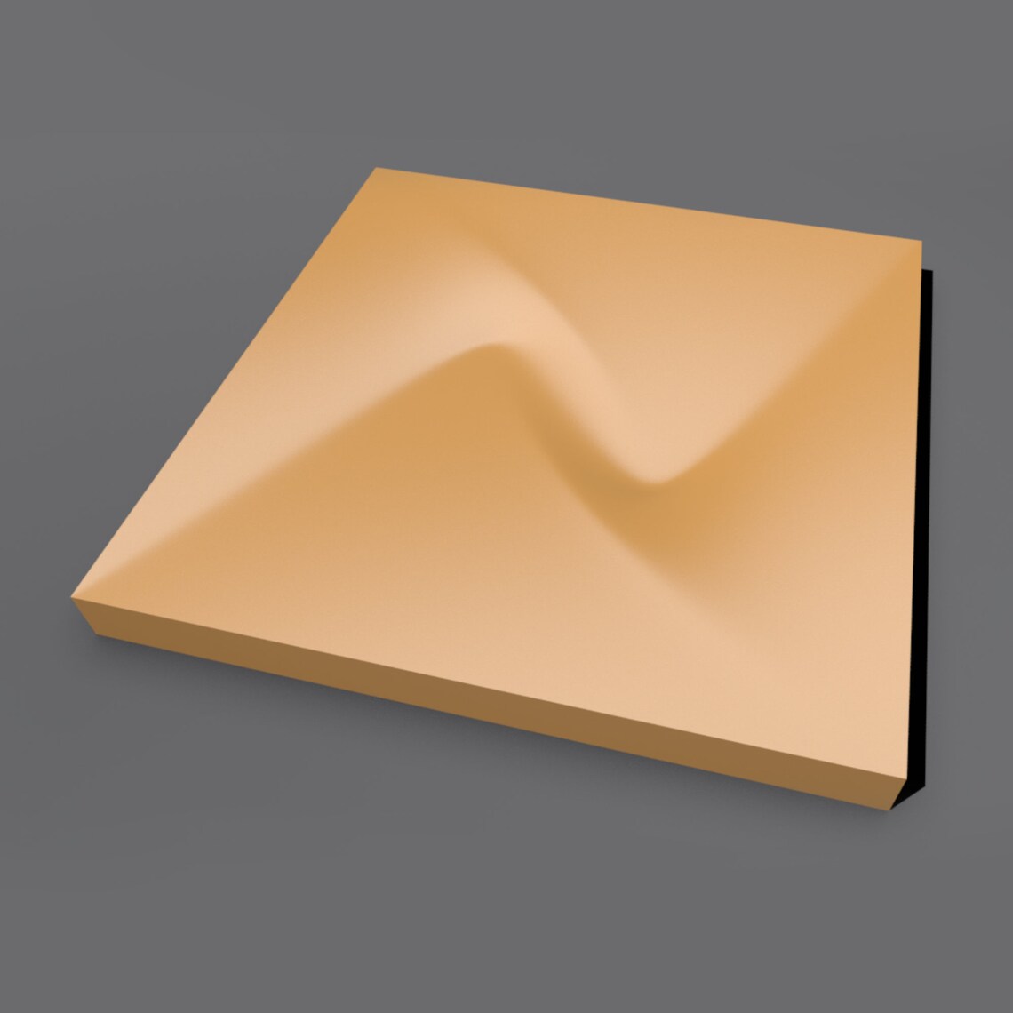 Square Shape V2 Stl File Cnc File Digital Model 3D CAD - Etsy