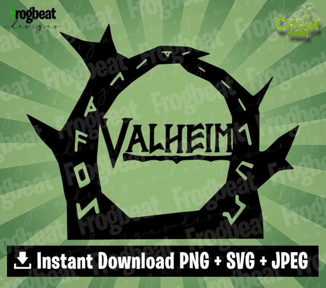 Valheim Portal SVG PNG. Valheim Game SVG File. Valheim Meme. | Etsy
