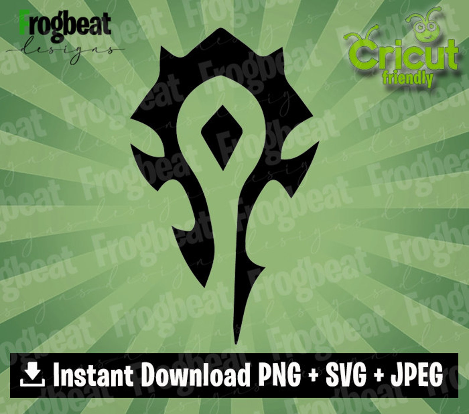 World of Warcraft Horde Logo SVG PNG. Wow Logo SVG. | Etsy