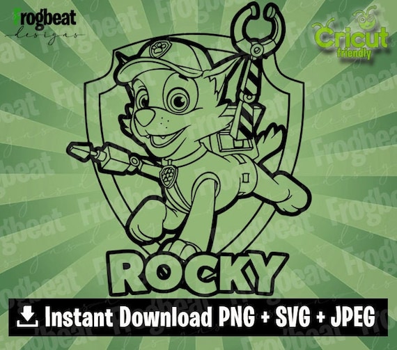 Paw patrol rocky svg - opltemplate