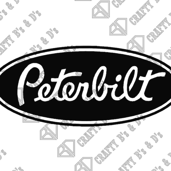 Peterbilt Svg - Etsy