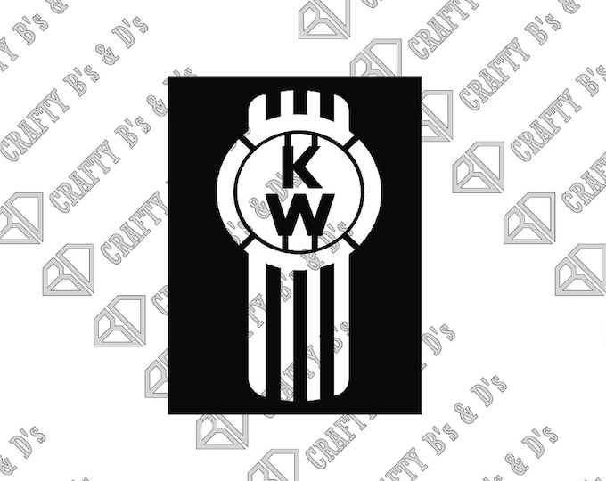 Kenworth - Logo - Download - Cut File, Digital, - Dxf, Svg, Png, Pdf ...