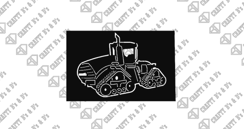 Quadtrac - Tractor - Case IH - Download - Cut File, Digital, - Dxf, Svg ...
