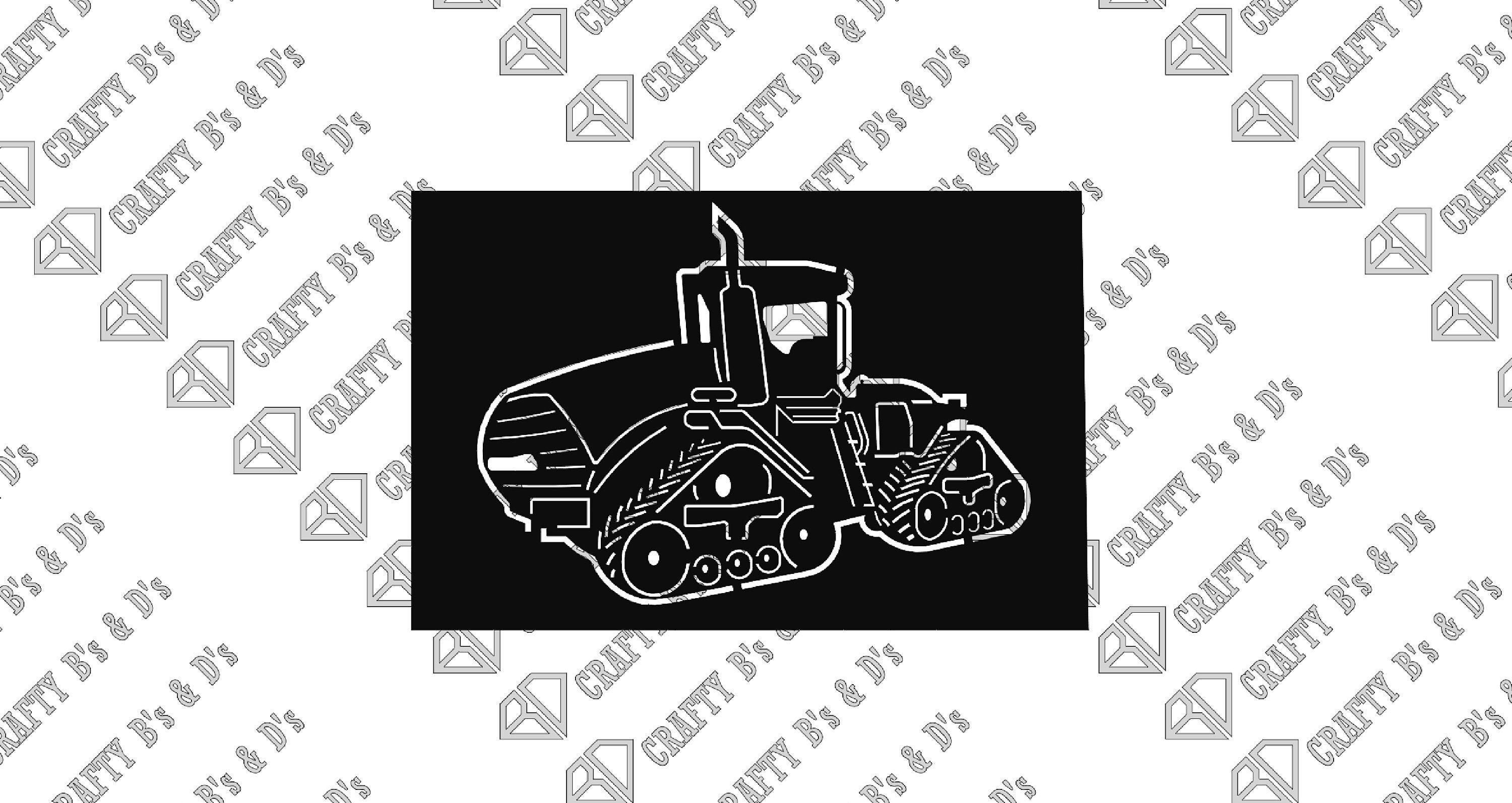 Quadtrac - Tractor - Case IH - Download - Cut File, Digital, - Dxf, Svg ...