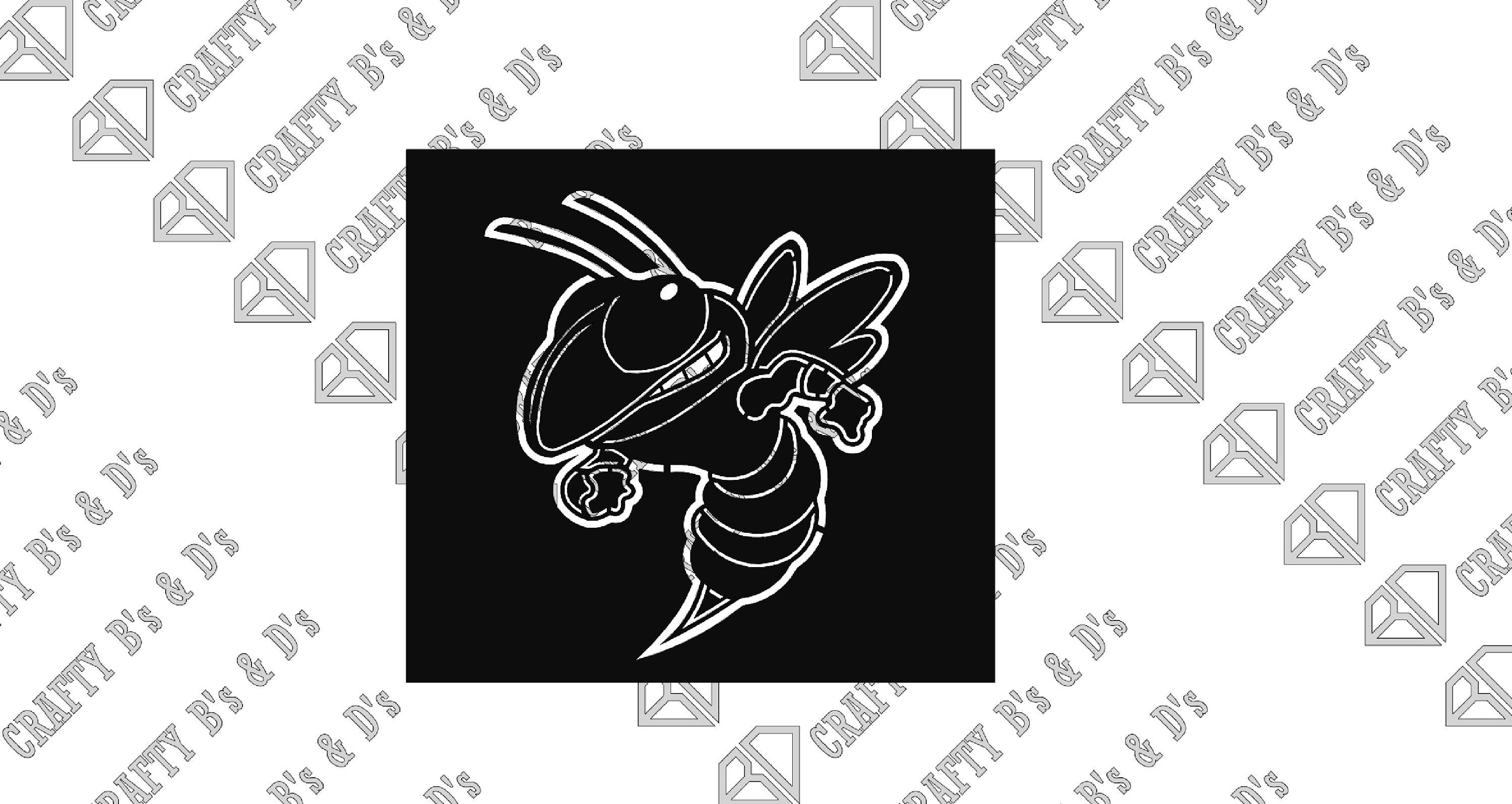 Wasp Angry Wasp Wasp Logo Bee Download Cut File - Etsy