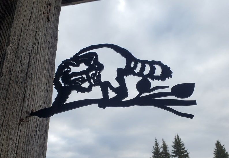 Metal Racoon - Steel Art - Metal Art - Metal Bird - Outdoor Art ...