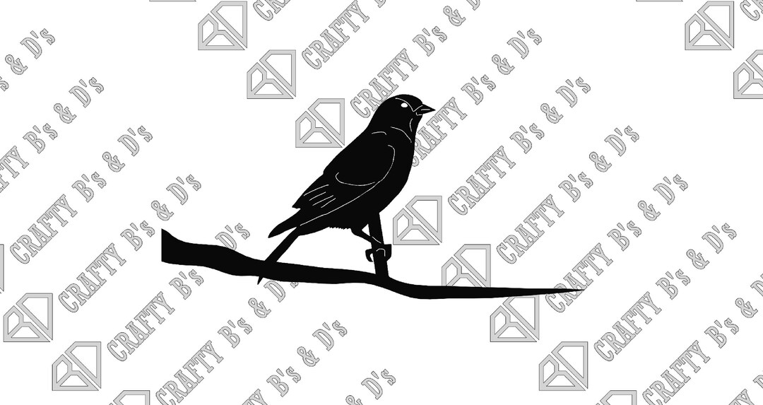 Robin - Tree Art - Metal Bird - Download - Cut File, Digital, - Dxf ...
