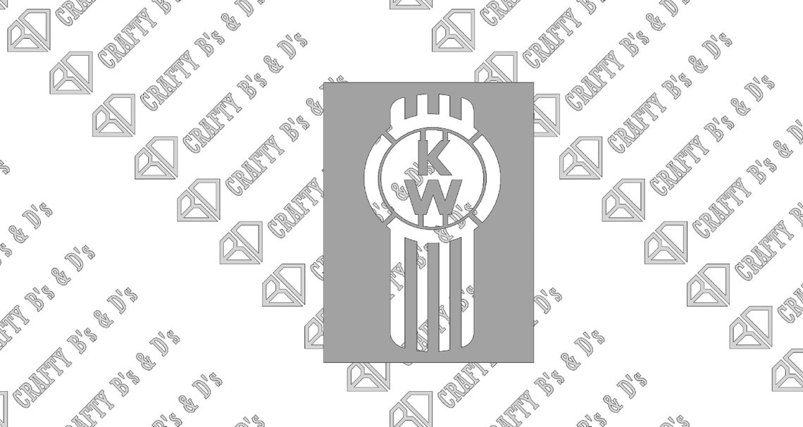 Kenworth - Logo - Download - Cut File, Digital, - Dxf, Svg, Png, Pdf ...