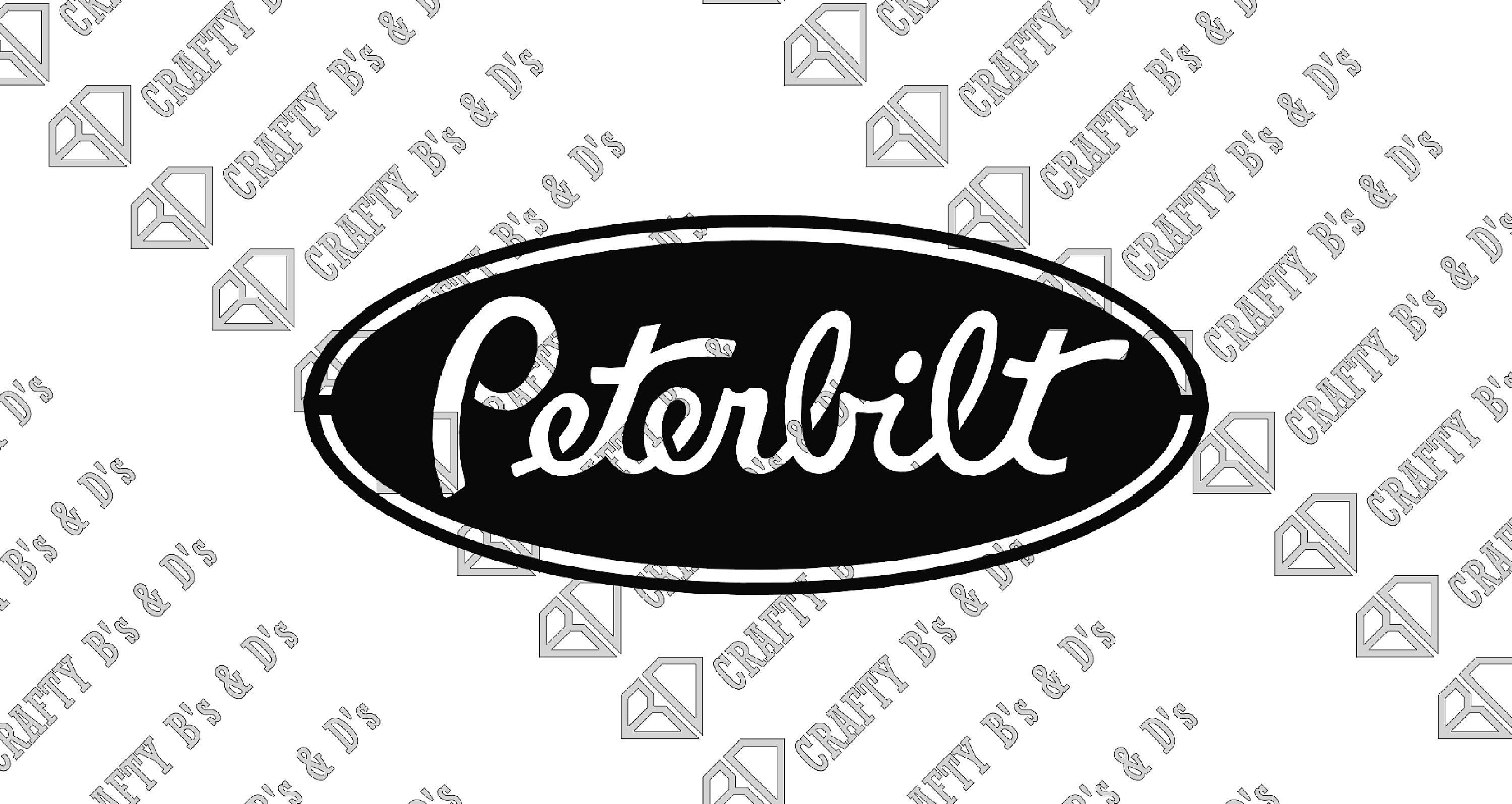 Peterbilt Semi Logo Download Cut File Digital Dxf - Etsy Hong Kong