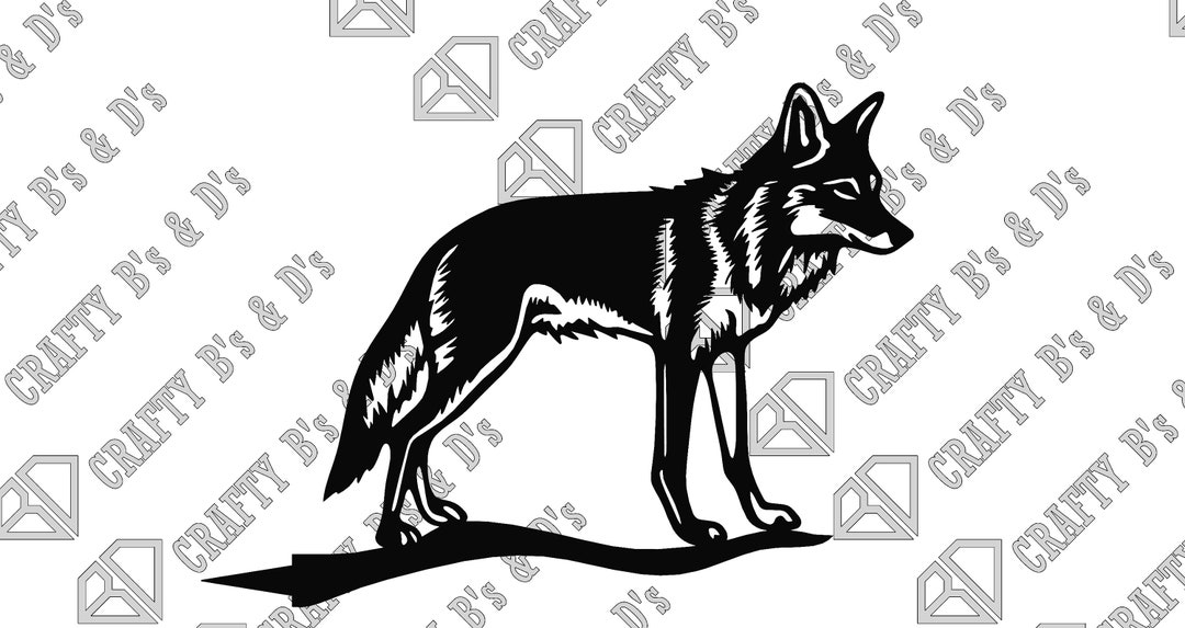 Coyote - Tree Art - Metal Bird - Download - Cut File, Digital, - Dxf ...