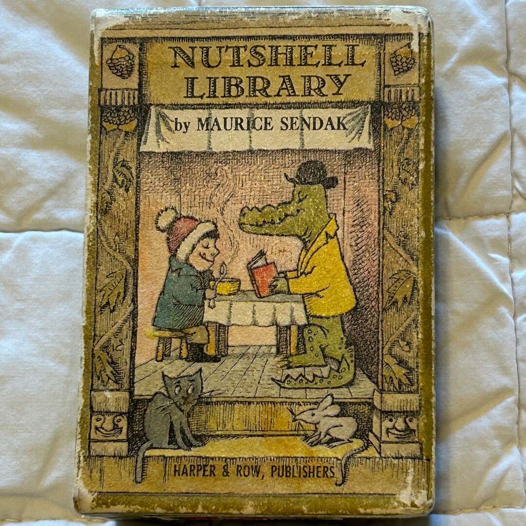 Nutshell Library Maurice Sendak - Etsy